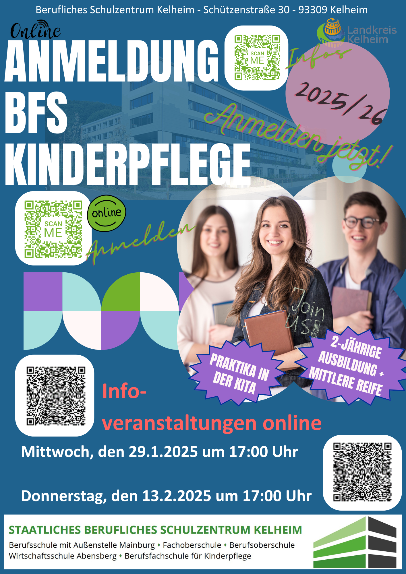 BFS Kinderpflege - Berufsschule, BOS und FOS Kelheim